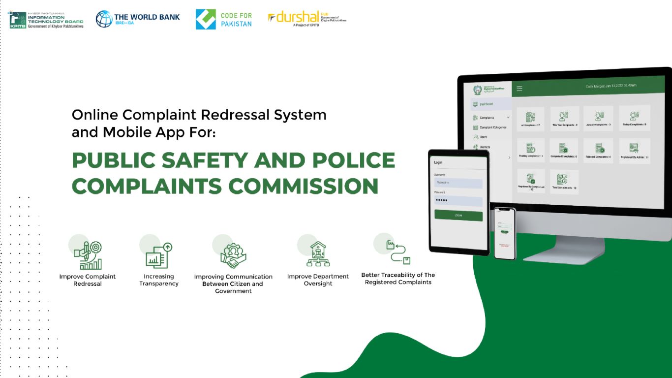 Complaints Redressal System | Code for Pakistan